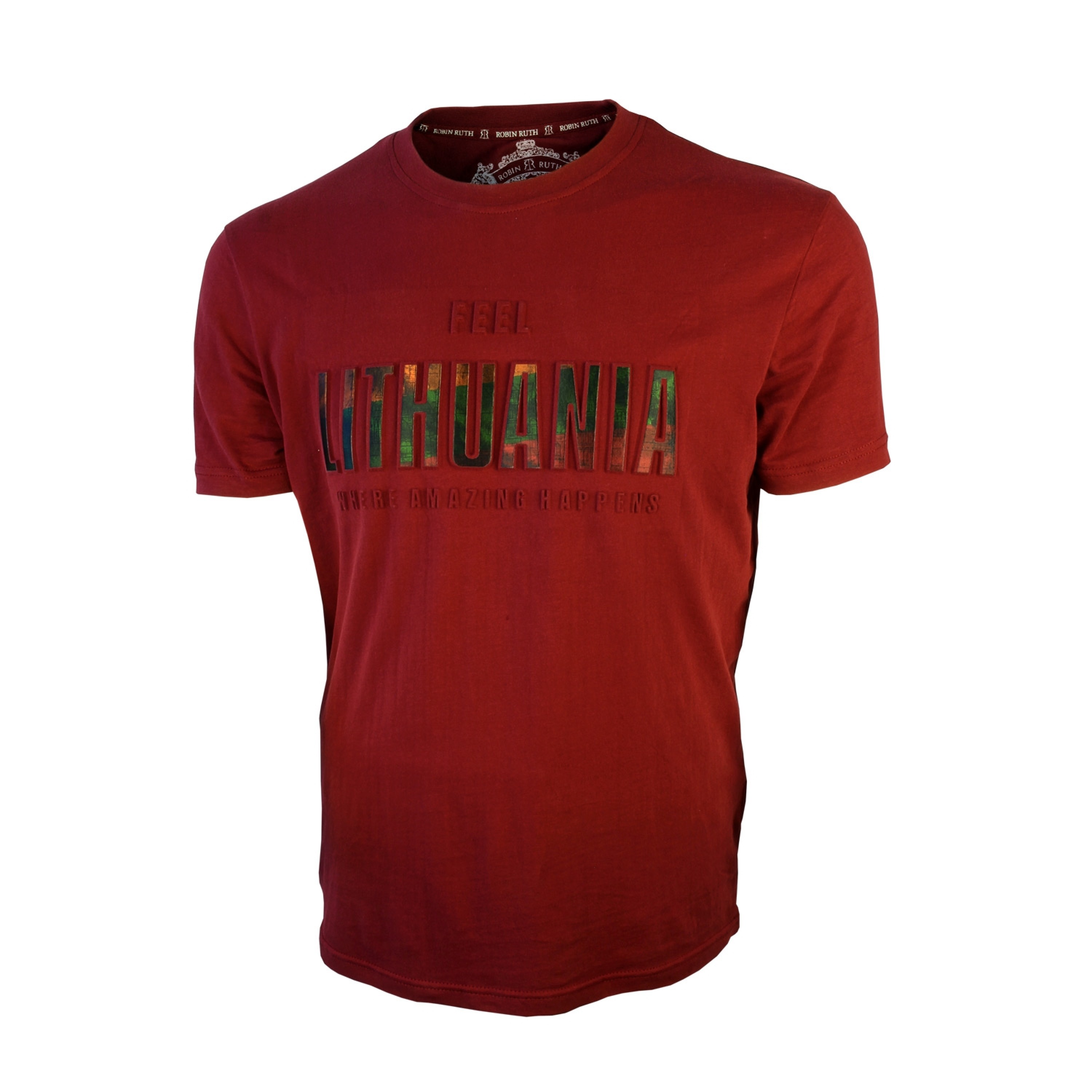 T-shirts Feel Lithuania Vine color, price | Citysouvenirs.lt