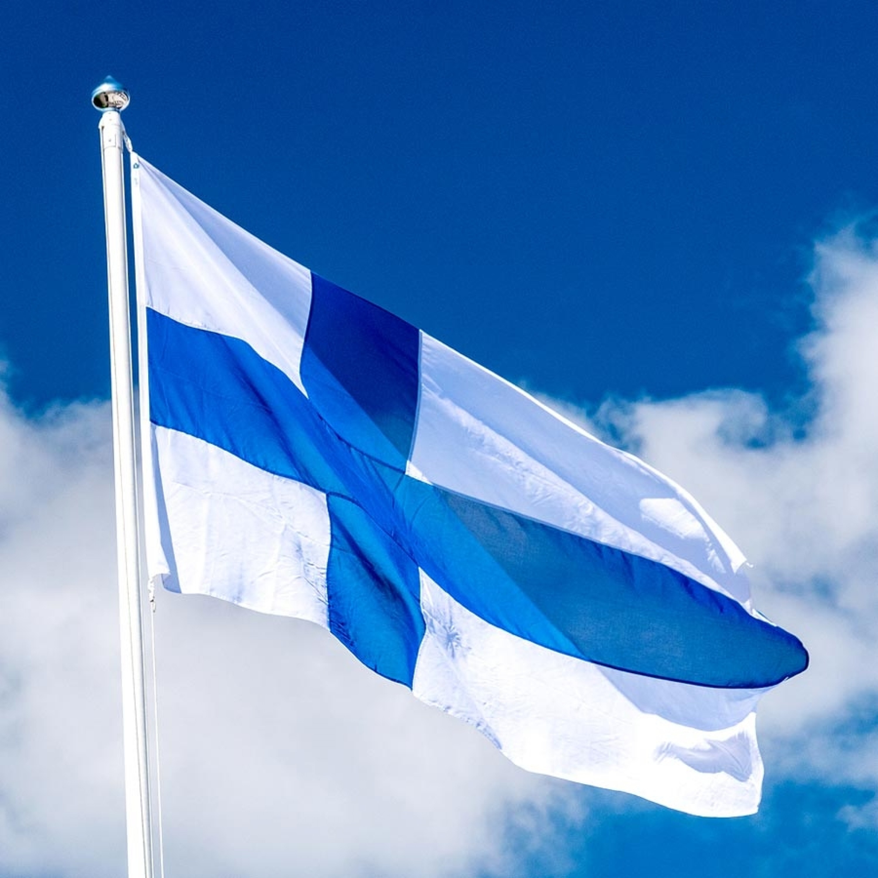 Finnish national flag, Finland flag, price | Citysouvenirs.lt