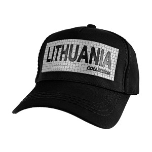 Black color cap Lithuania, price | Citysouvenirs.lt