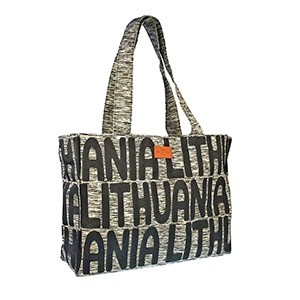 Womens grey color Lithuania bag, price | Citysouvenirs.lt