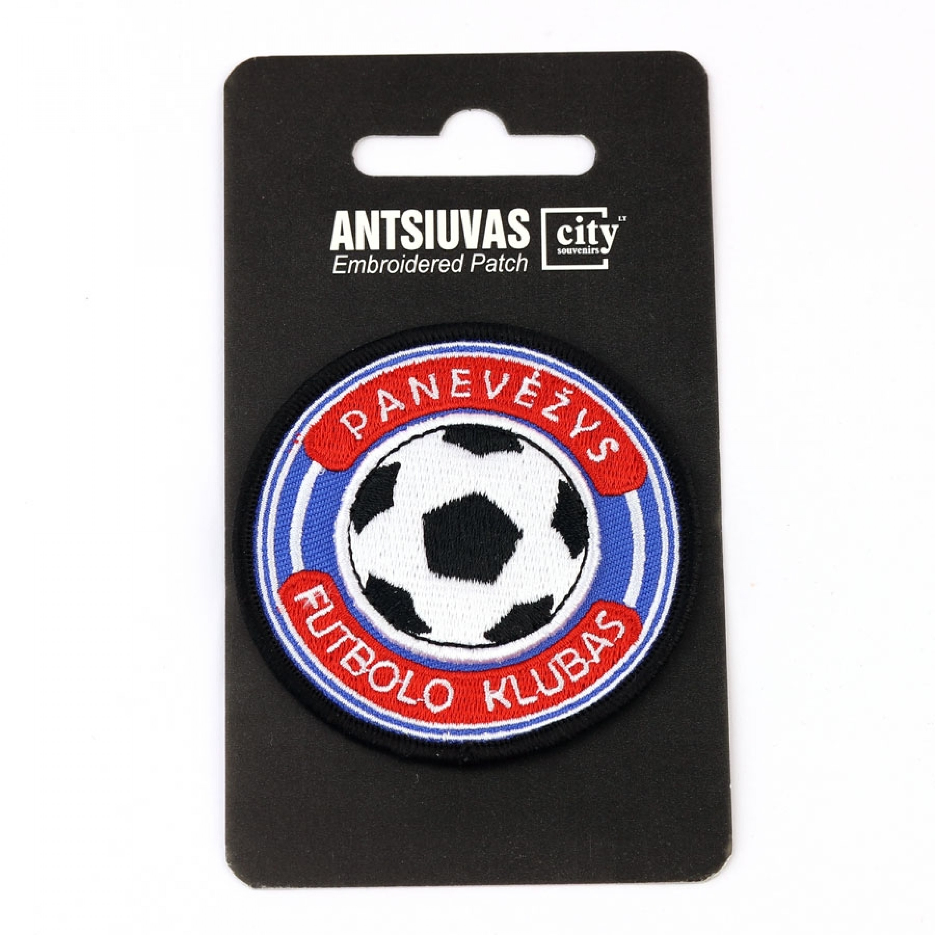 Futbolo klubo "Panevėžys" antsiuvas, kaina | Citysouvenirs.lt