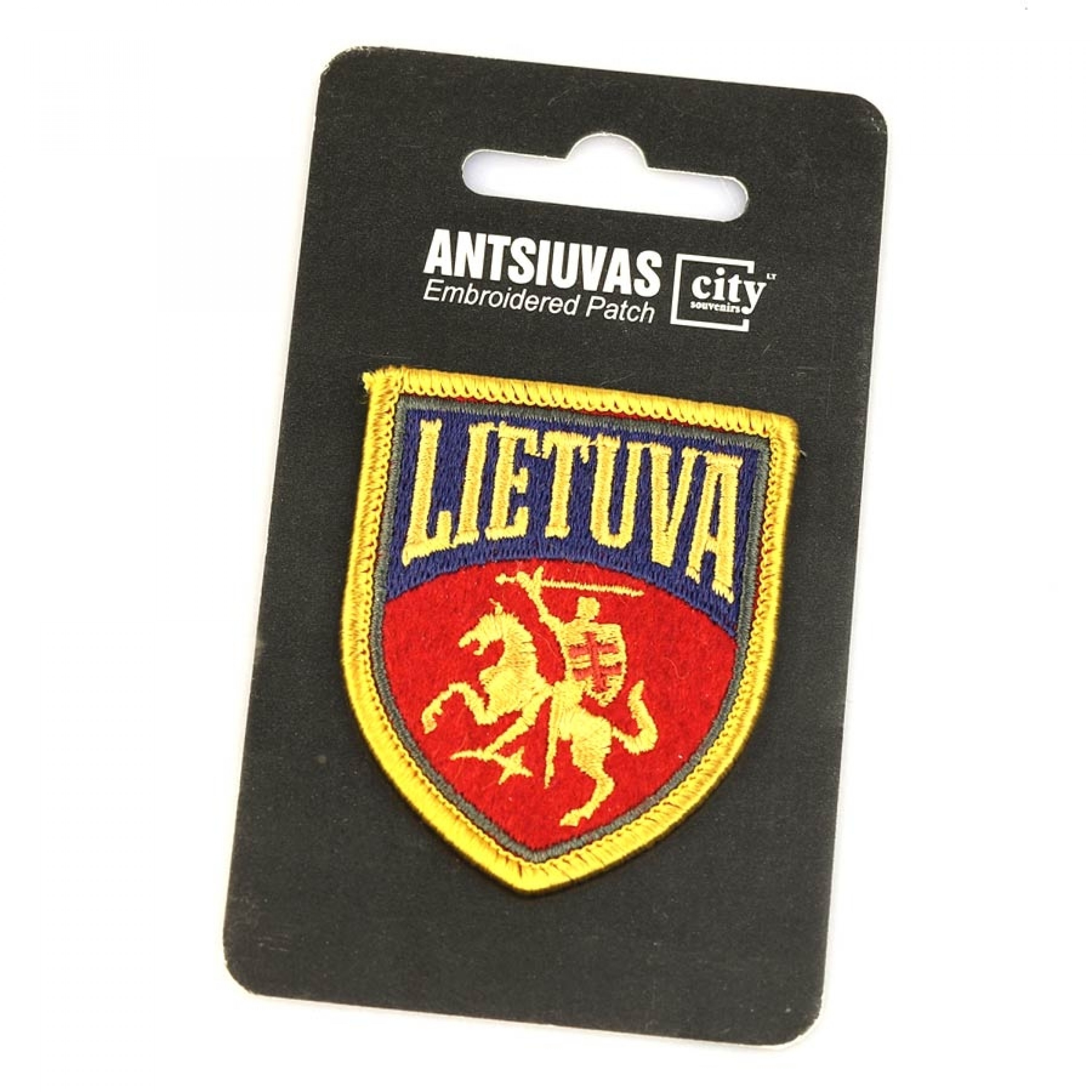 Antsiuvas ant rūbų Lietuva Vytis, kaina | Citysouvenirs.lt
