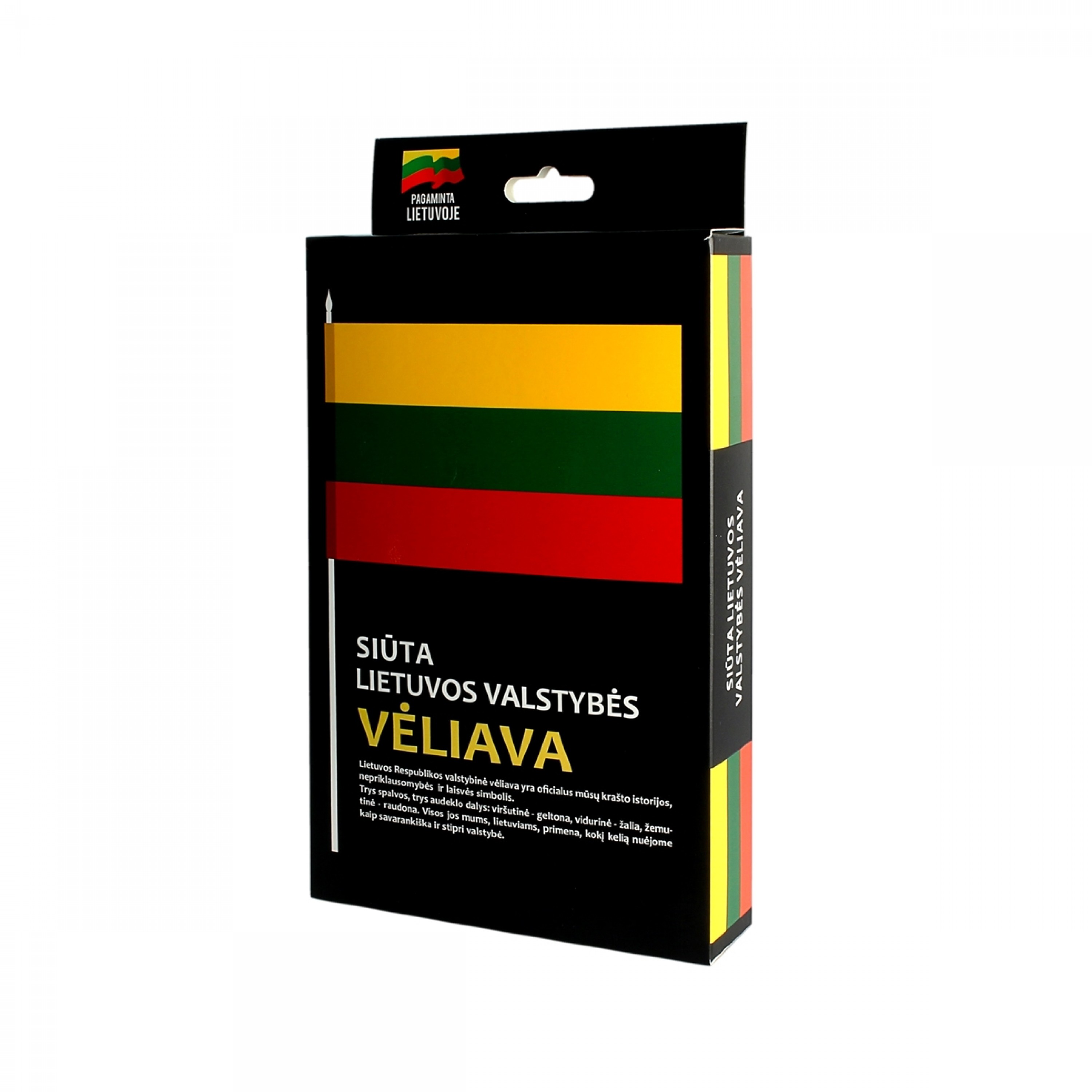 Lietuvos valstybės trispalvė vėliava, kaina | Citysouvenirs.lt
