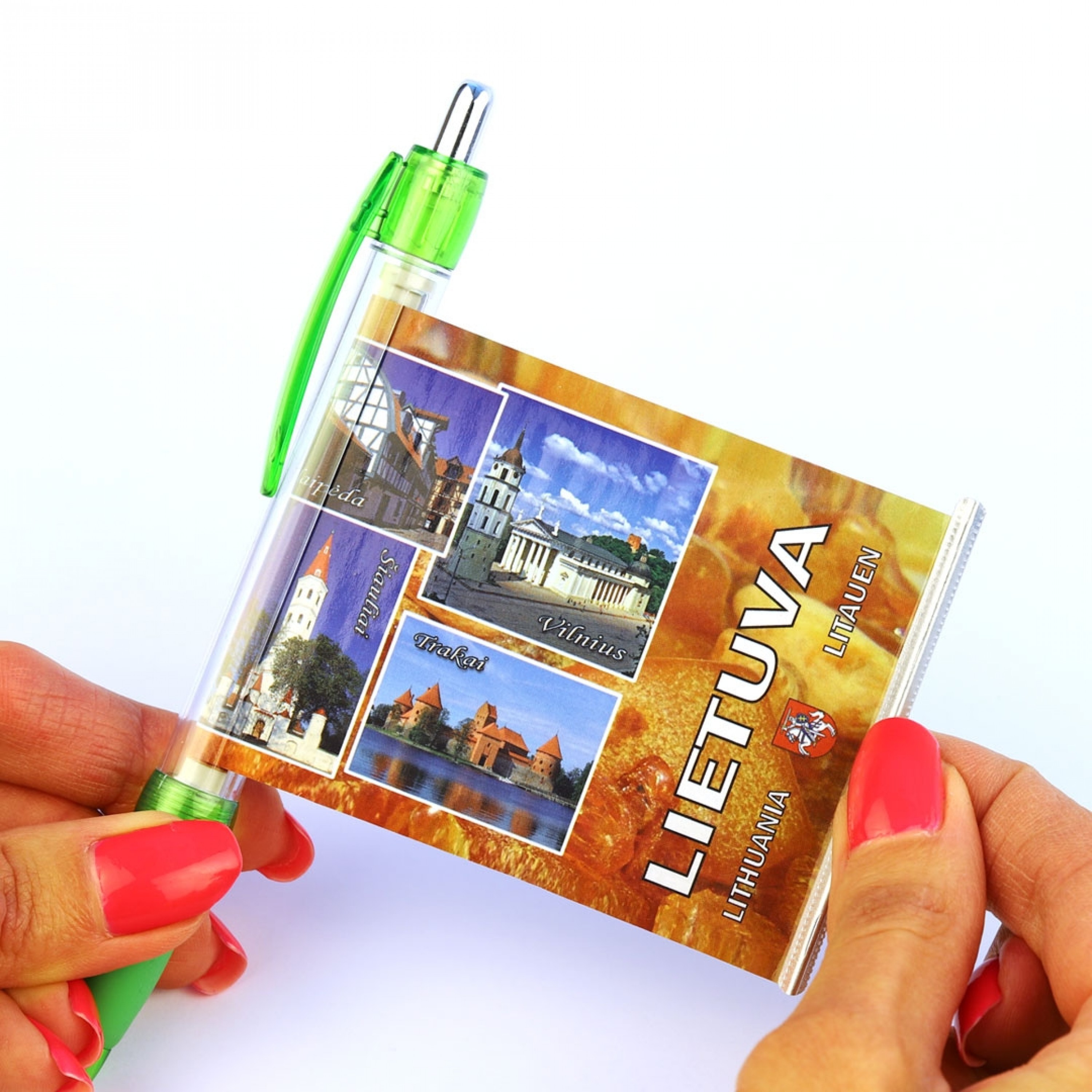 Žalias tušinukas Lietuva su ištraukiamu paveikslėliu, kaina ...